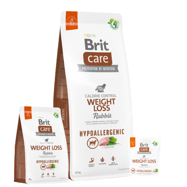 Brit Care Weight Loss Alimento Seco para Perros Hipoalergénico, Pérdida ...