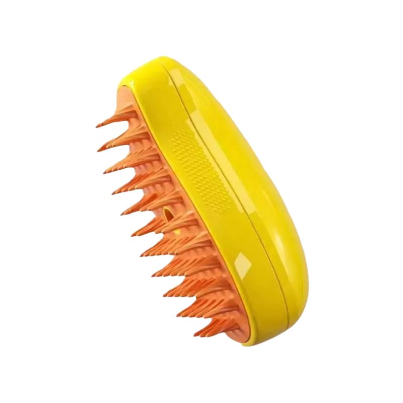 Marben Pets Cepillo de Vapor Recargable para Mascotas, Color Amarillo ...
